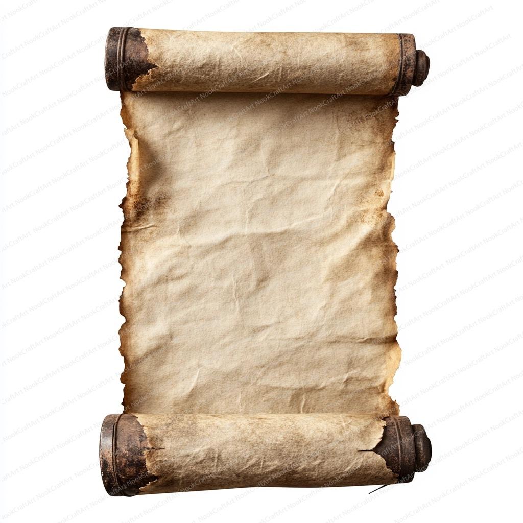 16 Medieval Scroll Clipart | Antique Scroll Design | Printable ...