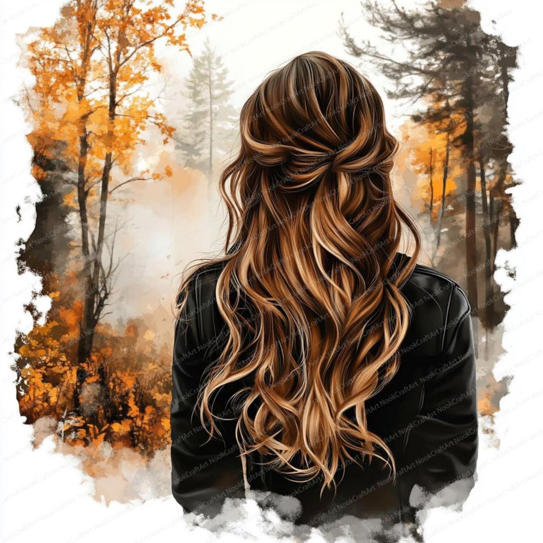 16 Watercolor Autumn Girl Clipart | Cozy Fall Fashion Designs ...