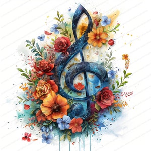 Set of Music Notes Clipart | 14 Music Notes Cliparts | Printable ...