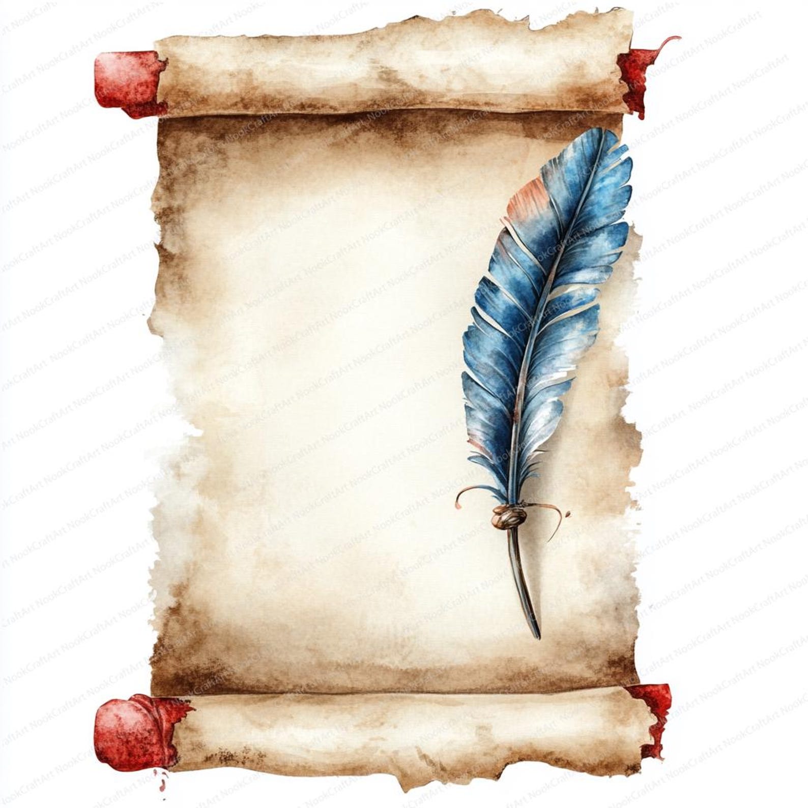 17 Antique Scroll Clipart | Vintage Parchment Art | Printable ...