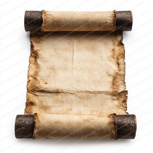 16 Medieval Scroll Clipart | Antique Scroll Design | Printable ...