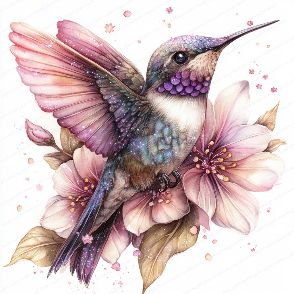 14 Hummingbird Clipart | Watercolor Bird Clip Art | Printable ...