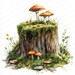 20 Moss Magic Clipart | Enchanting Nature Elements| Printable ...