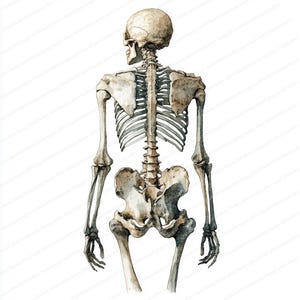 19 Skeleton Anatomy Clipart | Medical Illustration Art | Printable ...