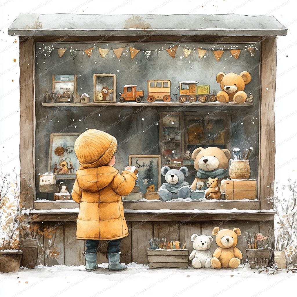 18 Toy Store Window Clipart | Child's Wonder and Dreams | Printable ...