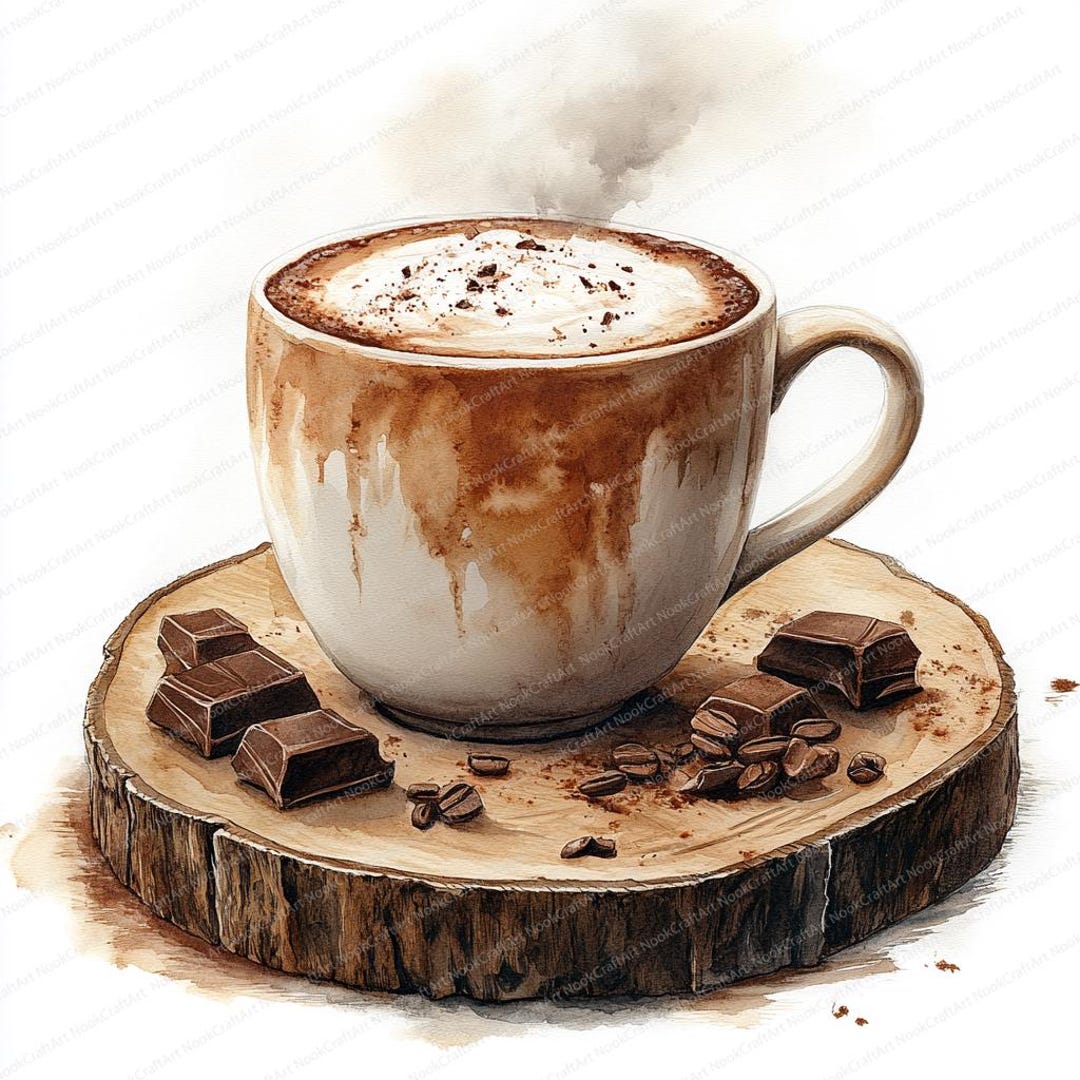 18 Cozy Fireplace Hot Chocolate Clipart | Winter Warmth Digital Art ...