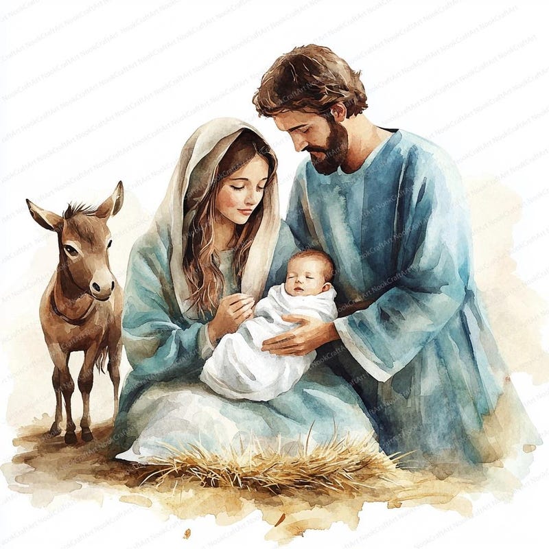 Nativity Clip Art - Etsy