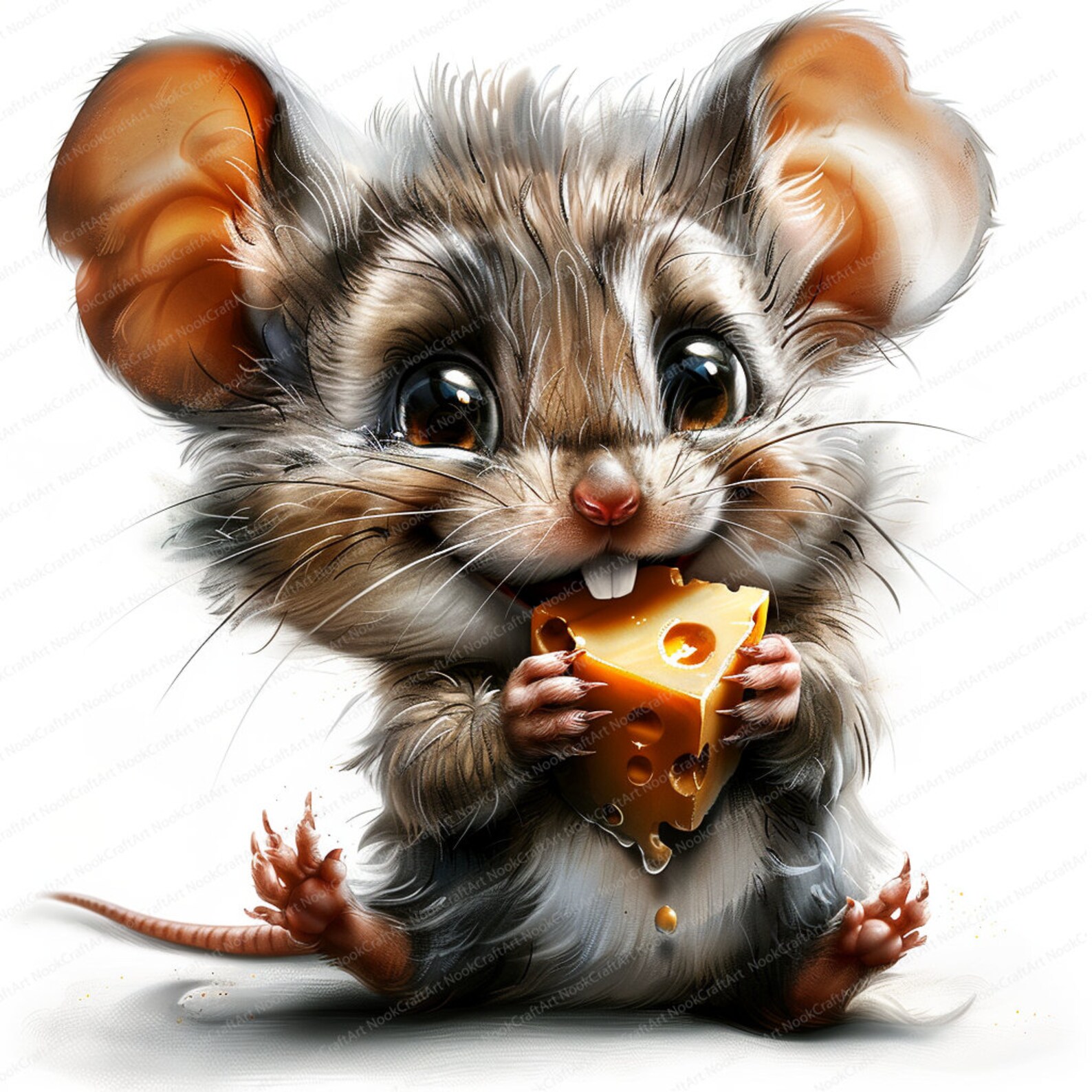 14 Whimsical Rat Illustrations Bundle Funny Rat Clipart High Quality ...