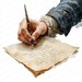 16 Quill Hand Writing Letter Clipart | Vintage Artistic Drawing ...