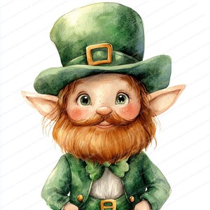 15 Leprechaun Clipart Collection | Whimsical Irish Illustrations ...