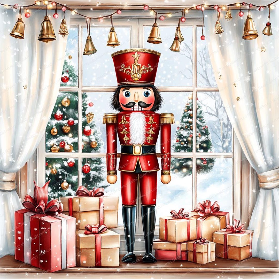 16 Christmas Nutcracker Clipart | Nutcracker Holiday Illustration ...