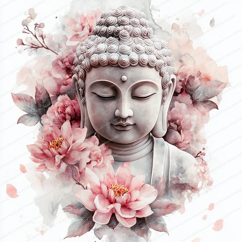 Buddhist Symbol Stencil - Etsy