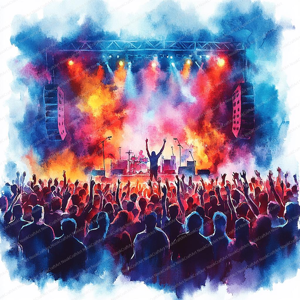 Concertpubliek Achtergrond