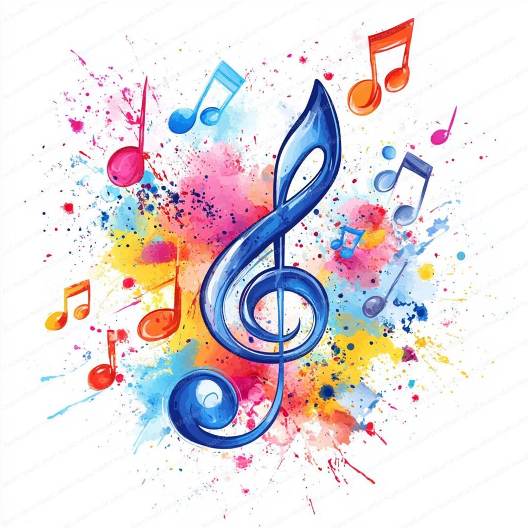 16 Music Note Clipart | Minimalist Music Note Clip Art | Printable ...