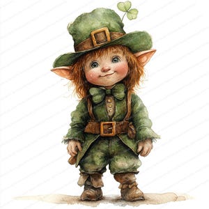 15 Leprechaun Clipart Collection | Whimsical Irish Illustrations ...