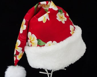 Hawaiian Santa Hat | Etsy