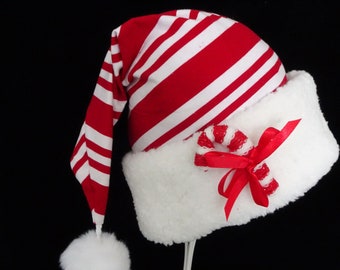Candy Cane Hat | Etsy