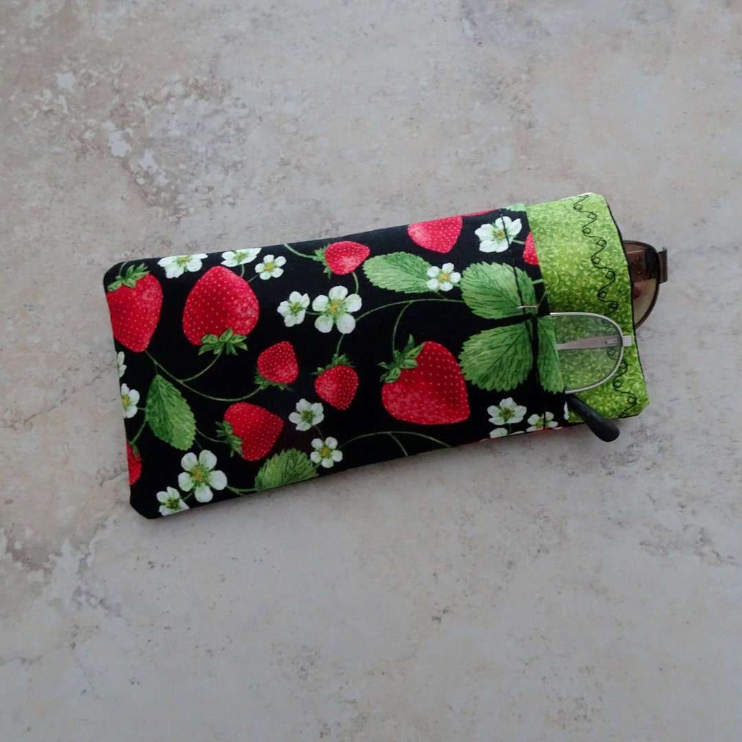 Double Pocket Eyeglass Case - Sunglasses & Reader Glass Case ...