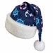 Nautical Santa Hat Sea Captain Santa Santa Christmas Hat - Etsy