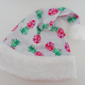 Tropical Pineapple Santa Hat Beach Christmas Santa Hat - Etsy