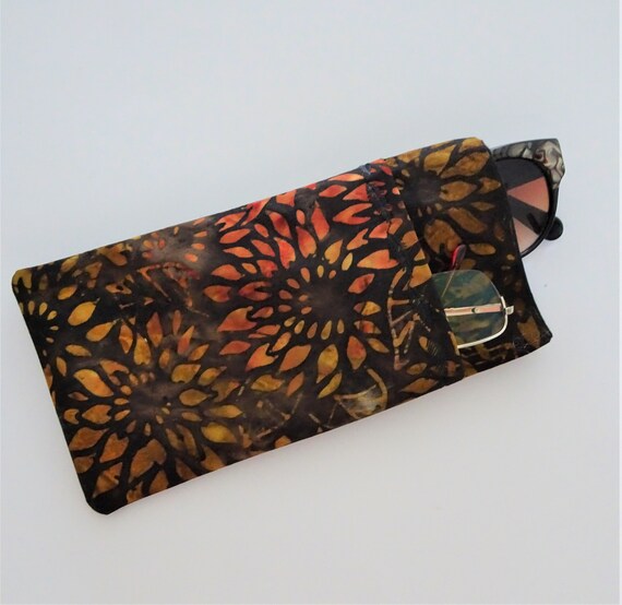 Double Eyeglass Case 2 Pocket Eye Wear Case Sunglasses & - Etsy