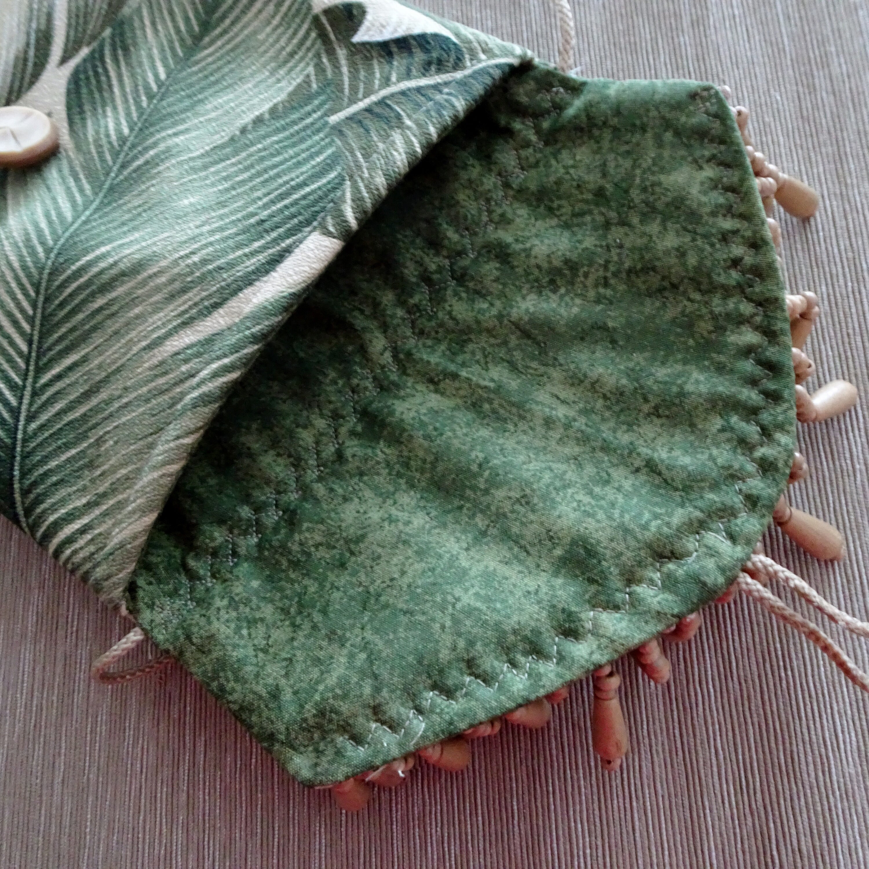 Bark Cloth Handbag Shoulder Bag Cross Body Bag Tropical | Etsy