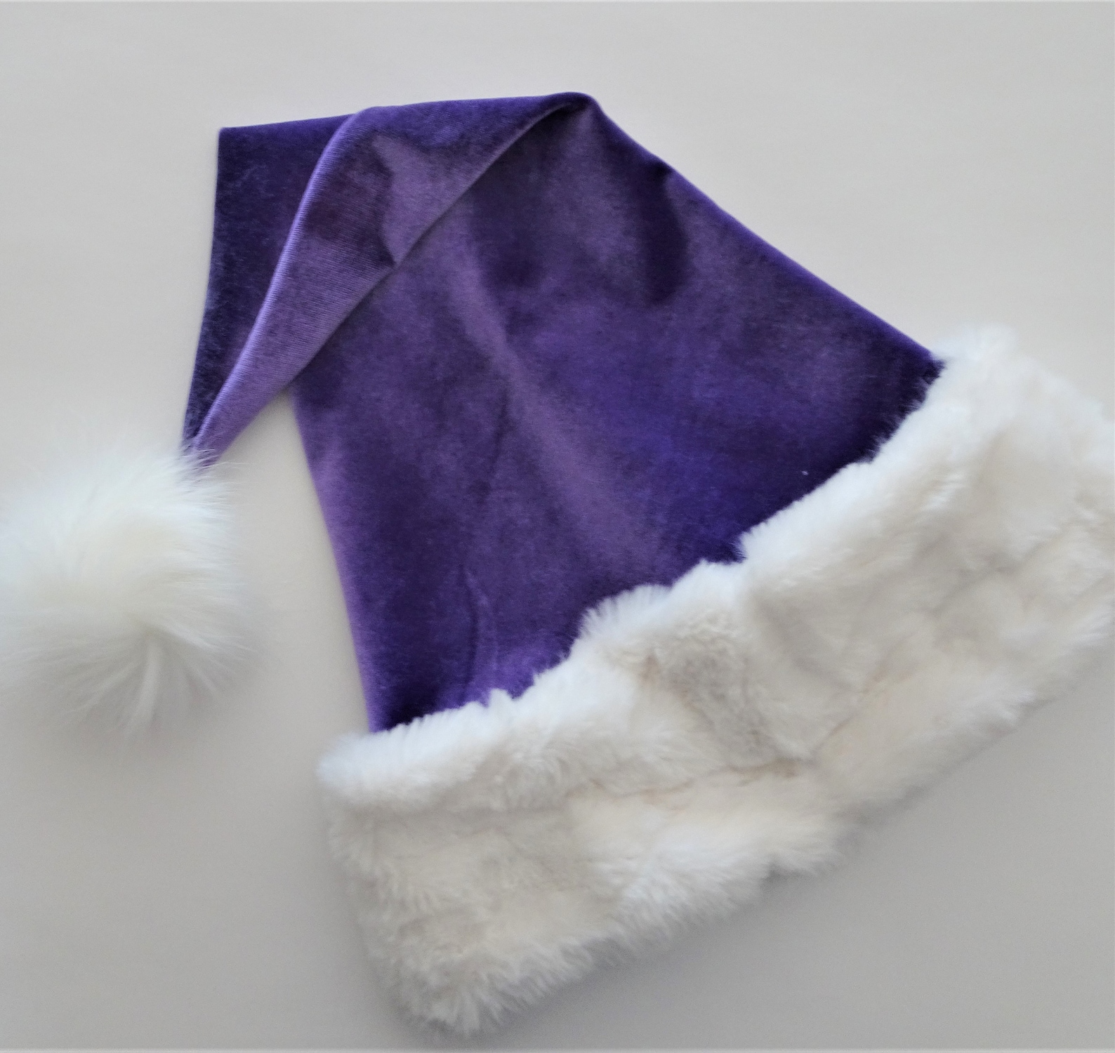 Violet Velvet Santa Hat NEW Old World Victorian Christmas - Etsy