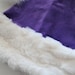 Violet Velvet Santa Hat, NEW Old World Victorian Christmas Hat, Purple ...