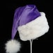 Violet Velvet Santa Hat, NEW Old World Victorian Christmas Hat, Purple ...