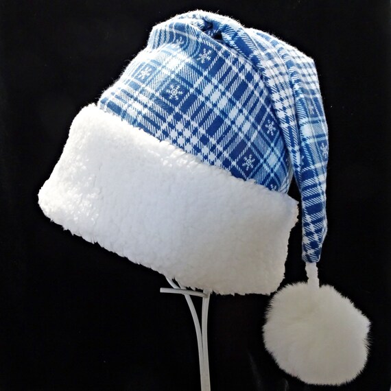 Christmas hat blue store