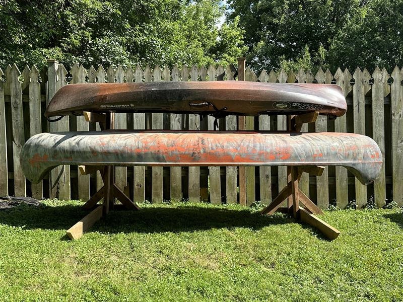 Kayak, Canoe Storage Rack, Wood Working Plans, Water Craft Storage, PDF ...