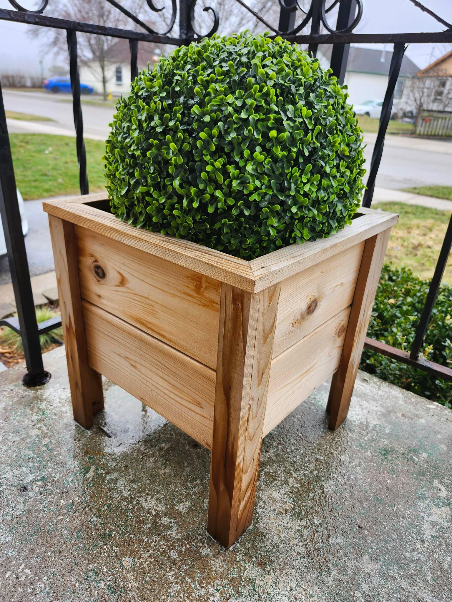 3 Picket Planter Box DIY - Etsy