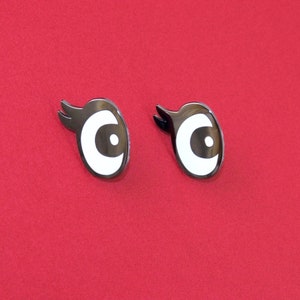 Pair of Eyes Enamel Pins - Etsy