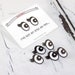 Pair of Eyes Enamel Pins - Etsy