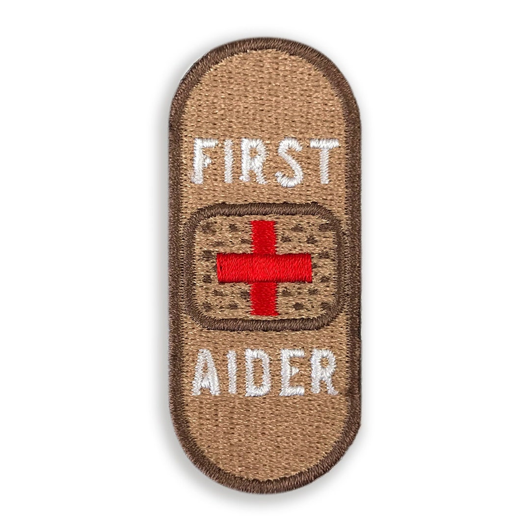 First Aider Merit Patch - Iron on Patch - Etsy