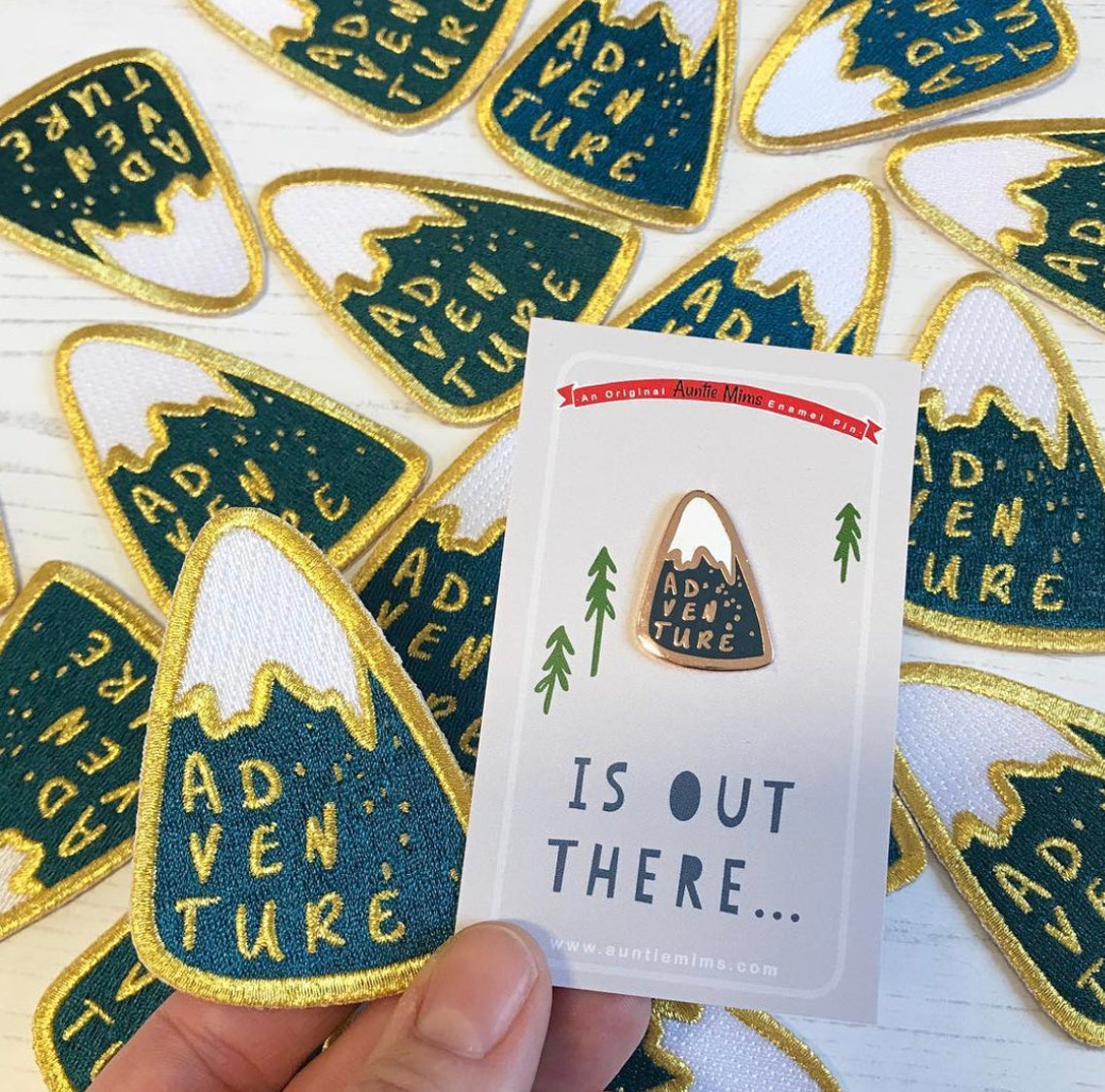 Adventure Enamel Pin - Etsy