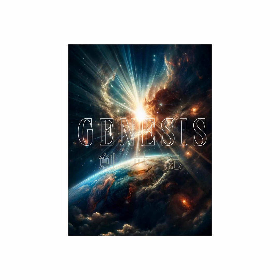 GENESIS | Wall Art, Christian Art, Home Decor, Gift, Christian Gifts ...