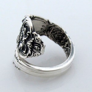 Sterling Silver Spoon Ring French Renaissance Silverware Jewelry Small ...