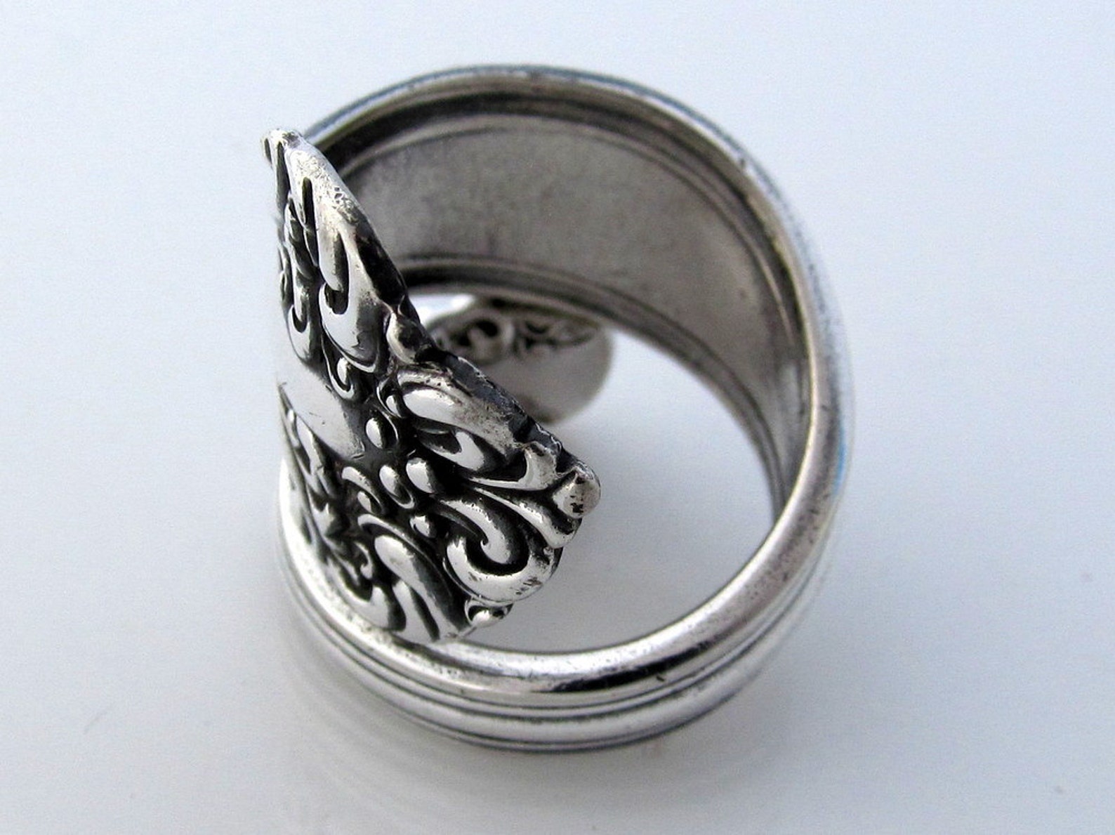 Avon Spoon Ring Wrapped Art Nouveau - Etsy