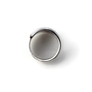 Art Deco Heather Spoon Ring Clean and Smooth Lines - Etsy