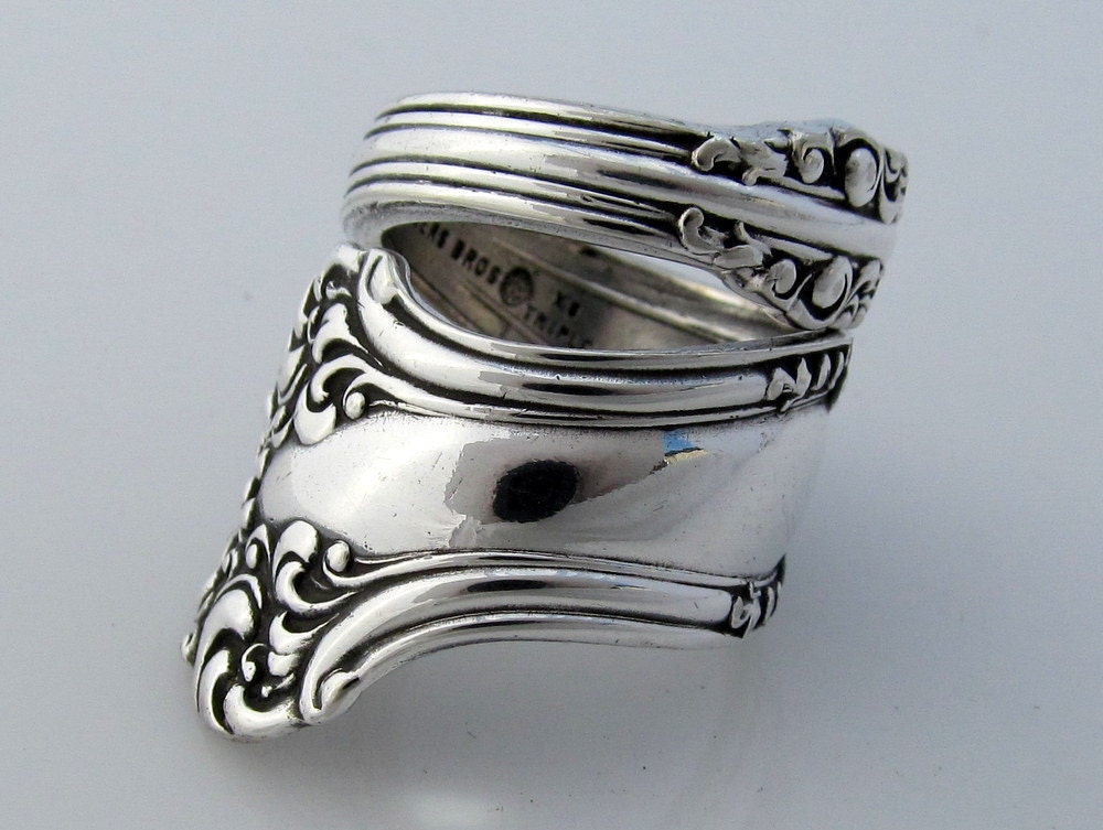 Avon Spoon Ring Wrapped Art Nouveau - Etsy