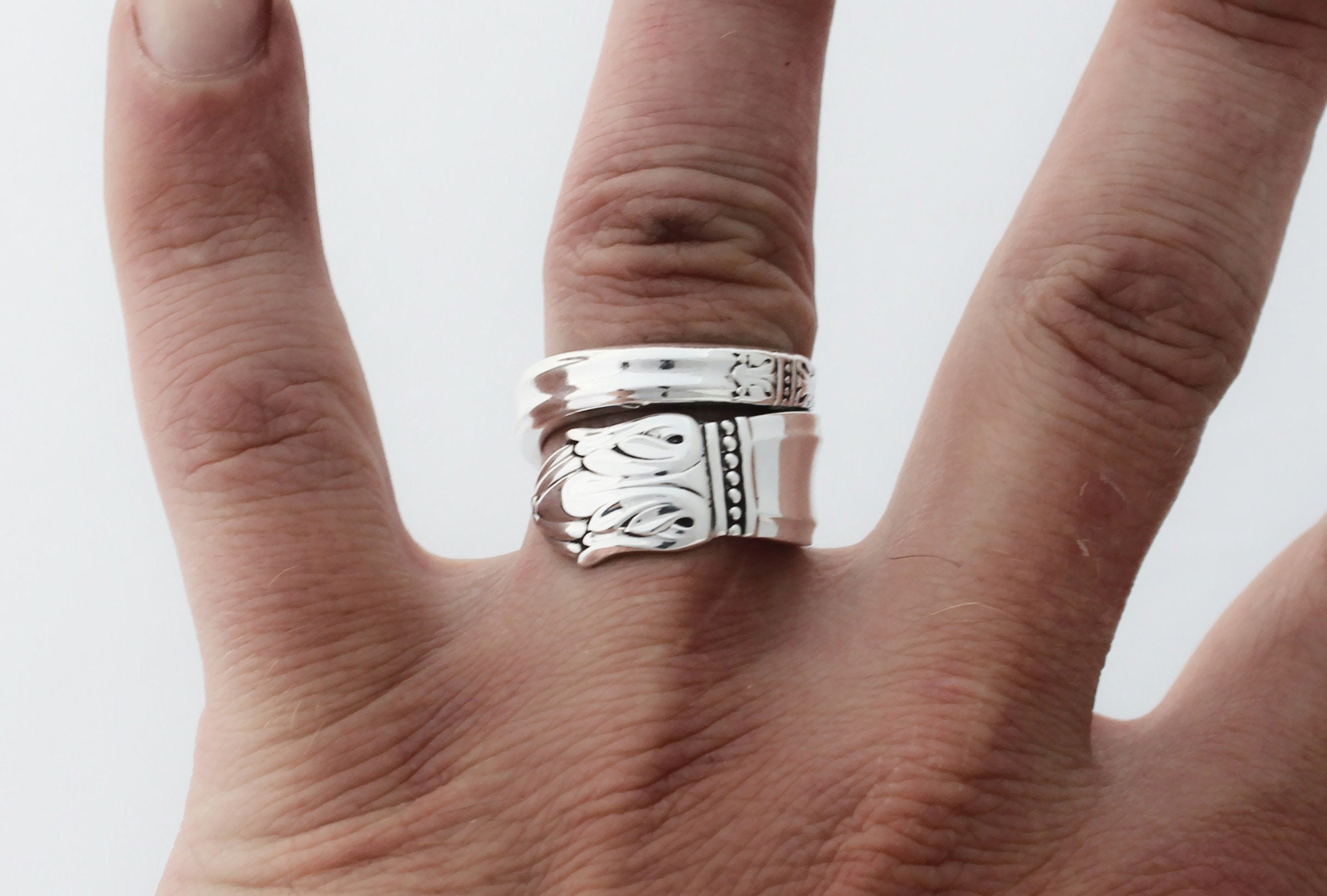 Danish Princess Wrapped Spoon Ring Authentic - Etsy