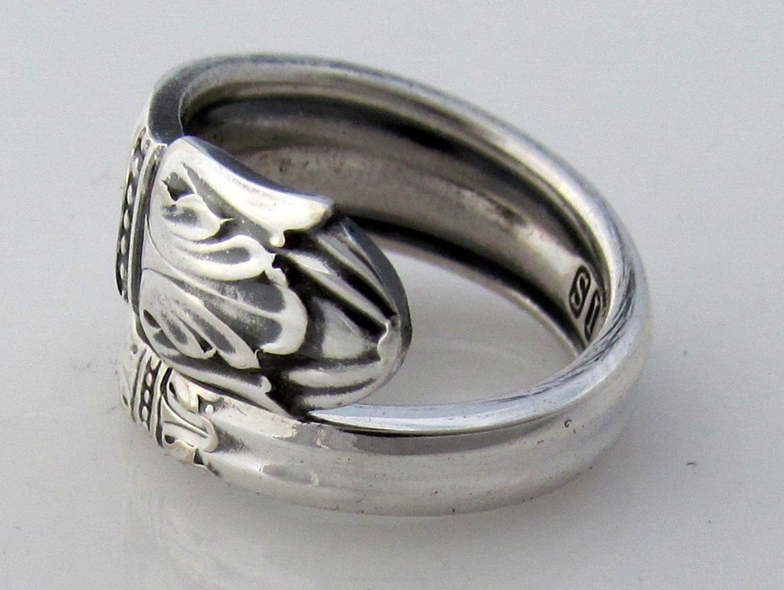 Real Spoon Ring Danish Princess Demitasse - Etsy