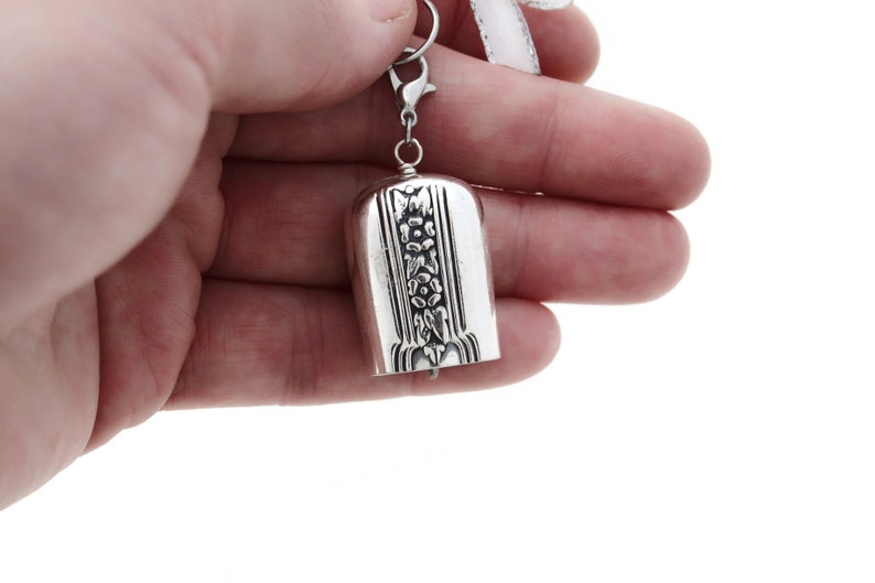 Faerie Bell Fairy Bell Pendant Necklace Silverware Jewelry Louisiane ...