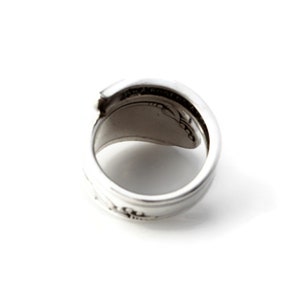 Art Deco Heather Spoon Ring Clean and Smooth Lines - Etsy