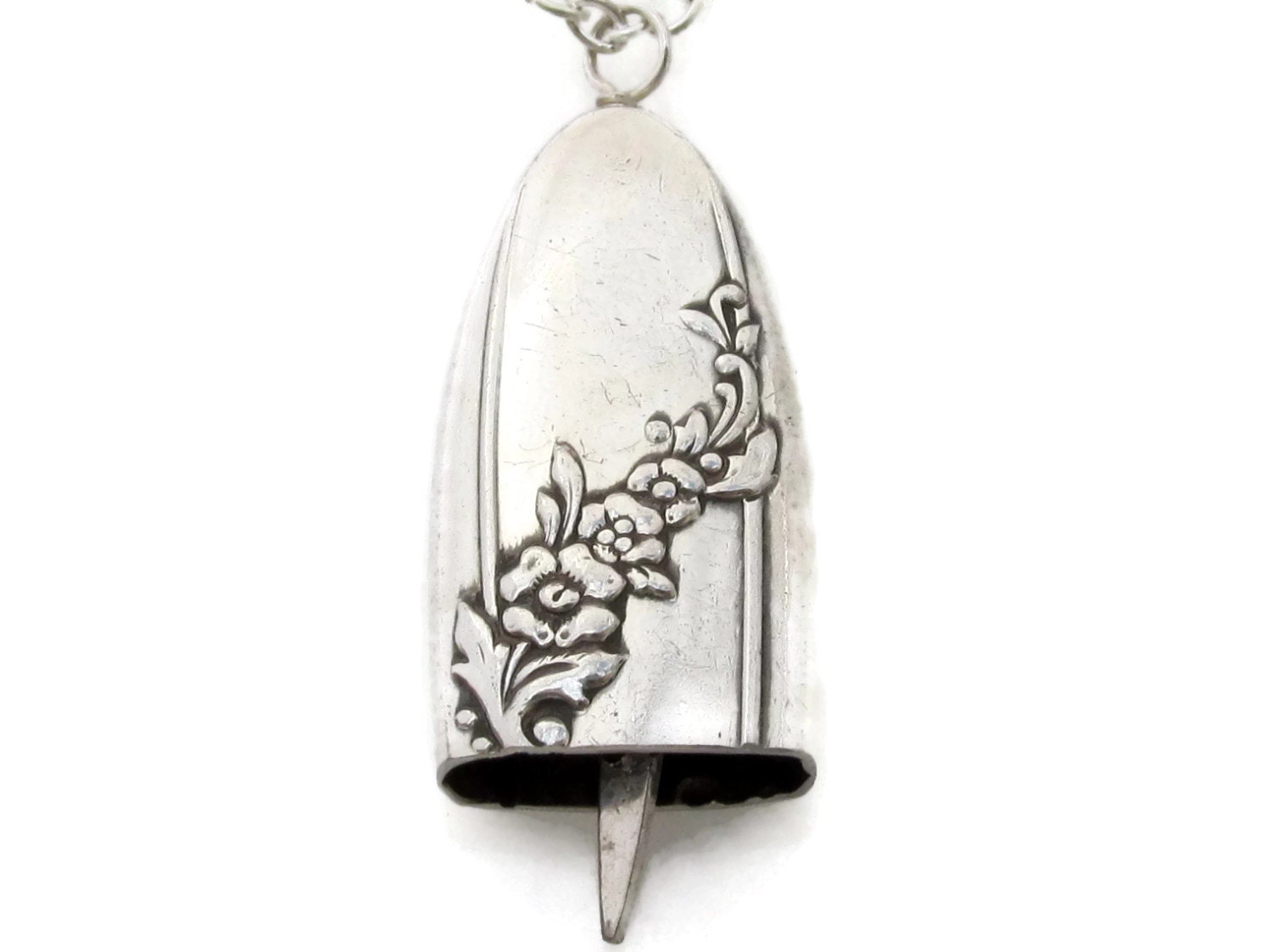 Fairy Bell Necklace Pendant Queen Bess Guardian Bell Gremlin - Etsy