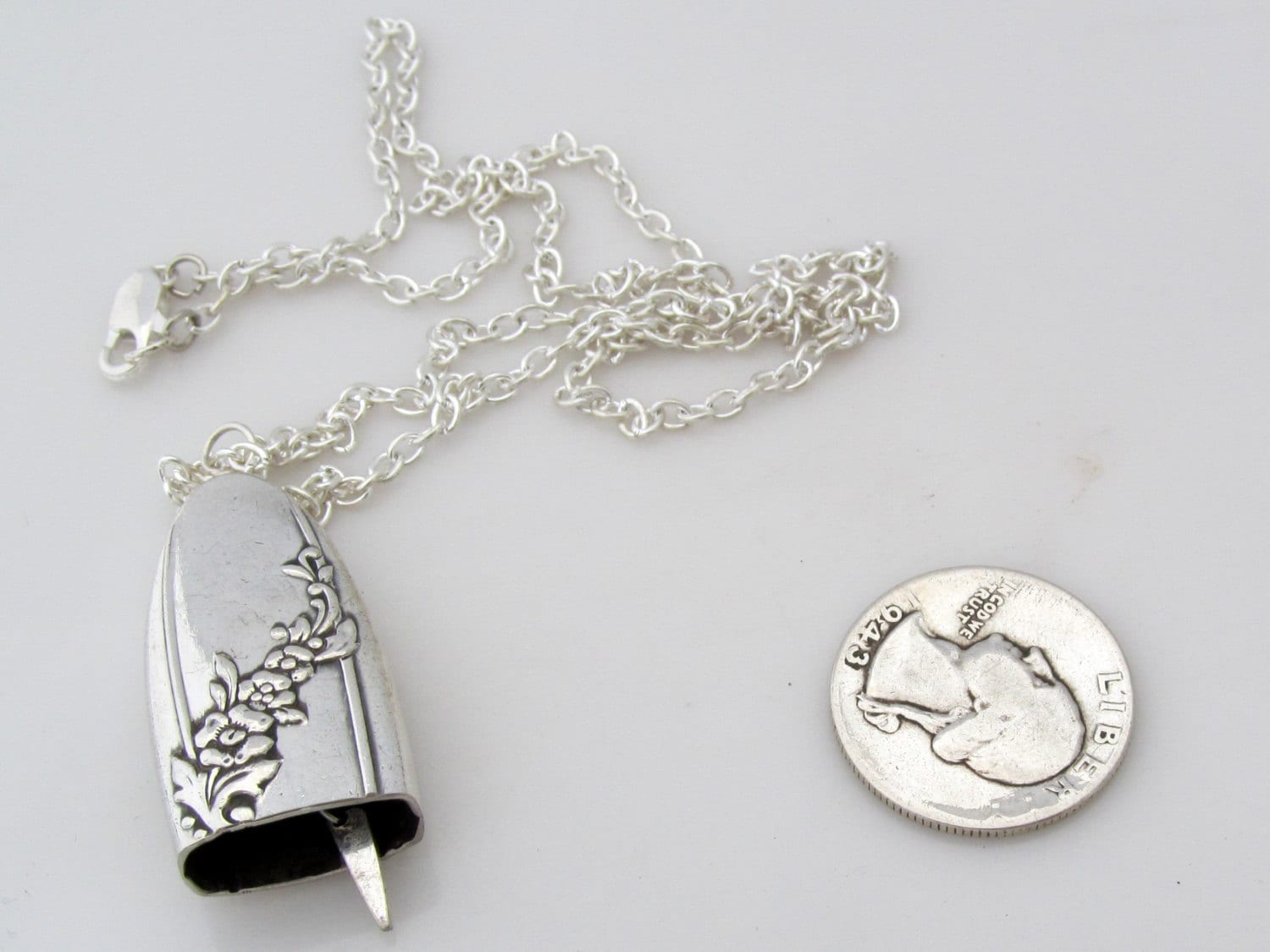 Fairy Bell Necklace Pendant Queen Bess Guardian Bell Gremlin - Etsy