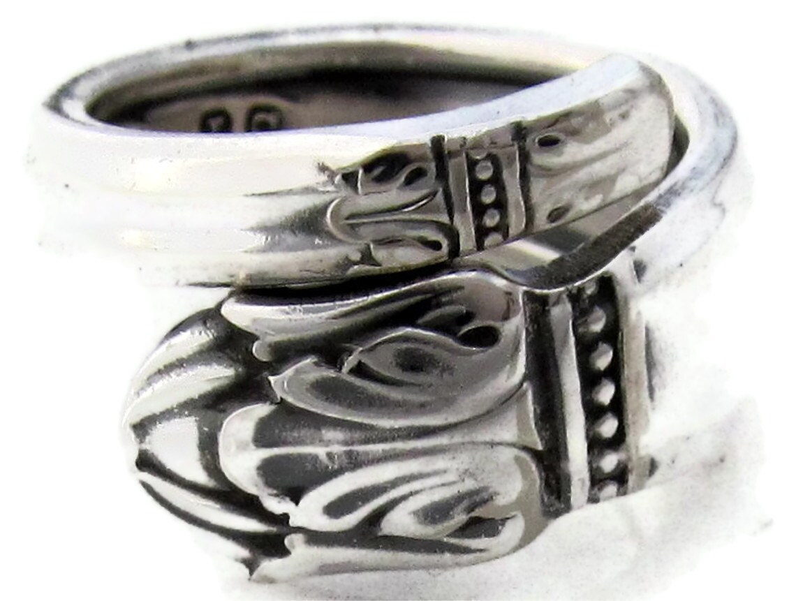 Real Spoon Ring Danish Princess Demitasse - Etsy