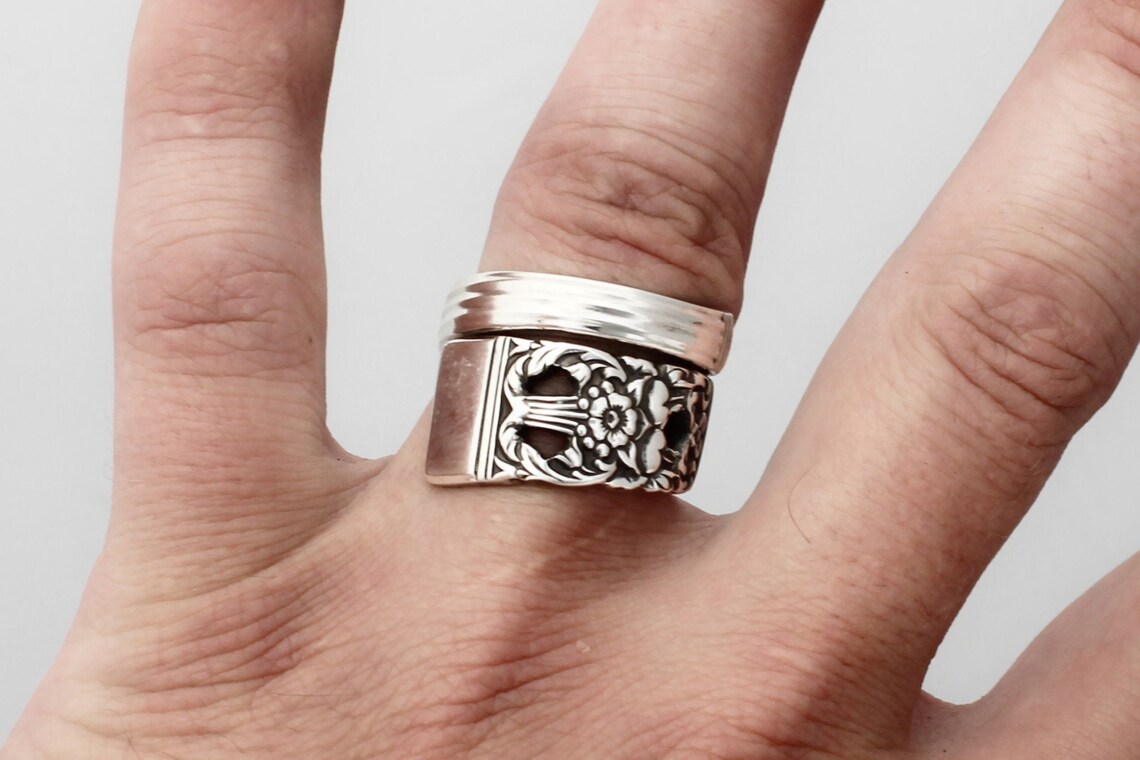 Coronation Spoon Ring 1936 - Etsy
