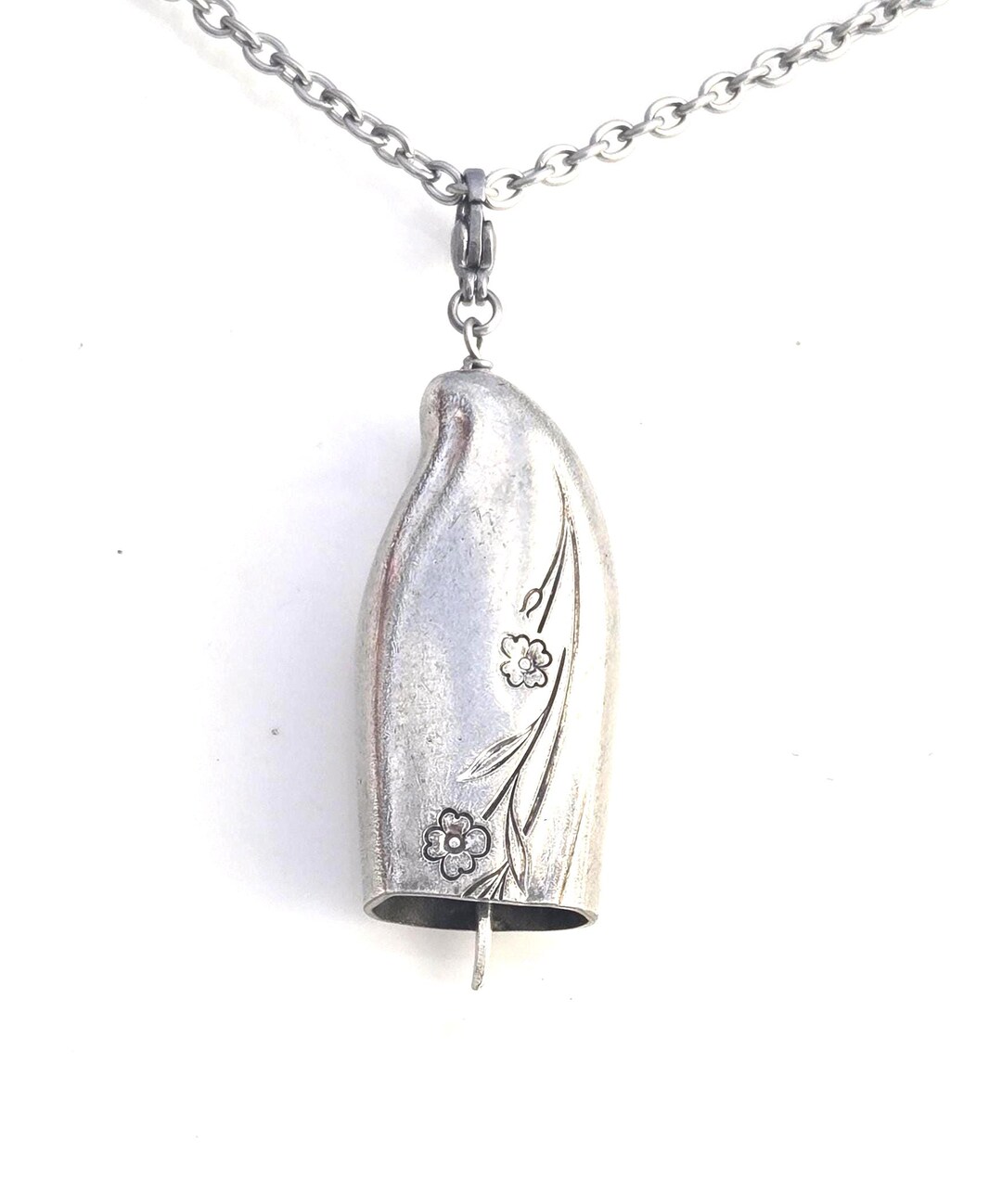 Fairy Bell Faerie Bell Necklace Silverware Jewelry Springtime 1957 - Etsy
